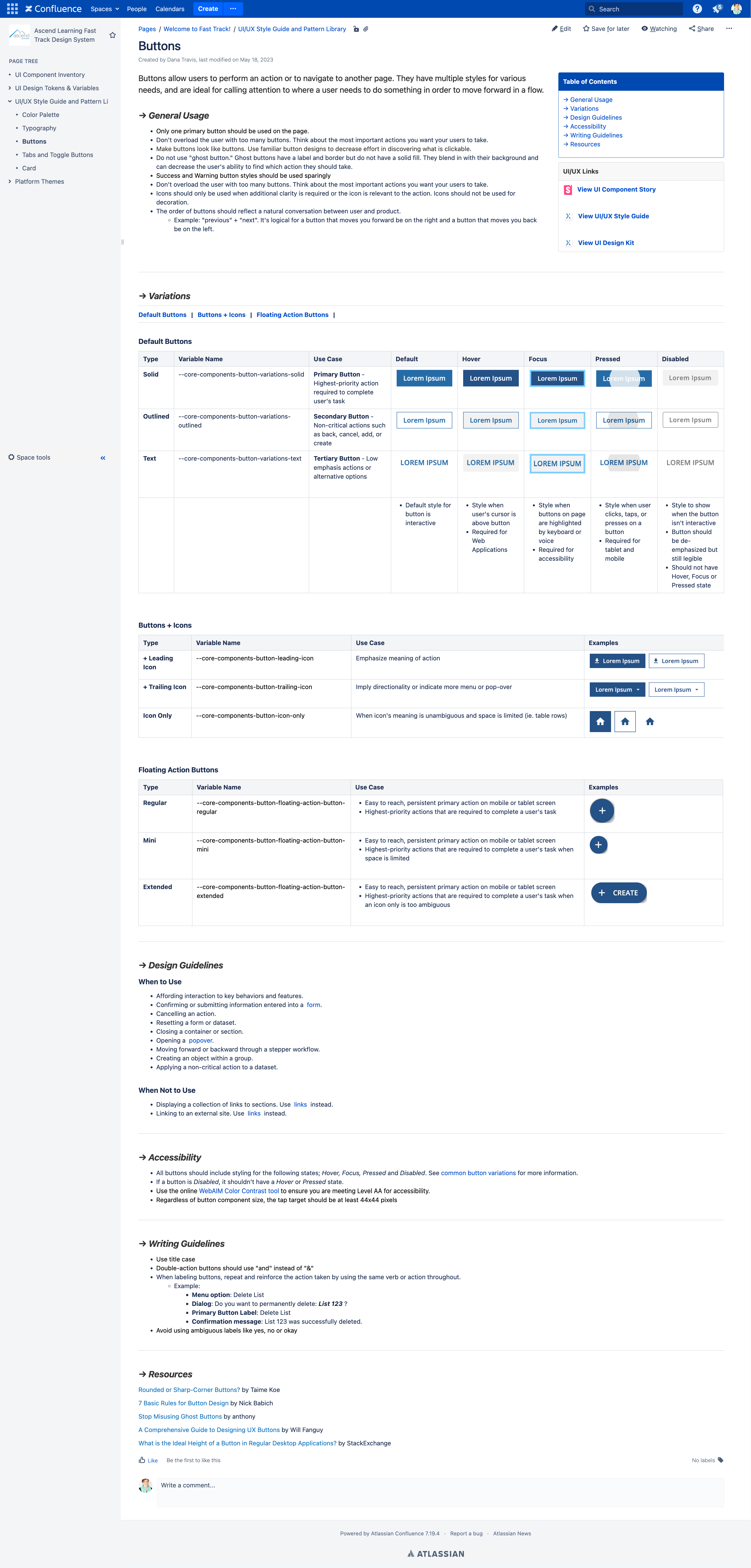 Fast Track Design System – Dana Marie Travis